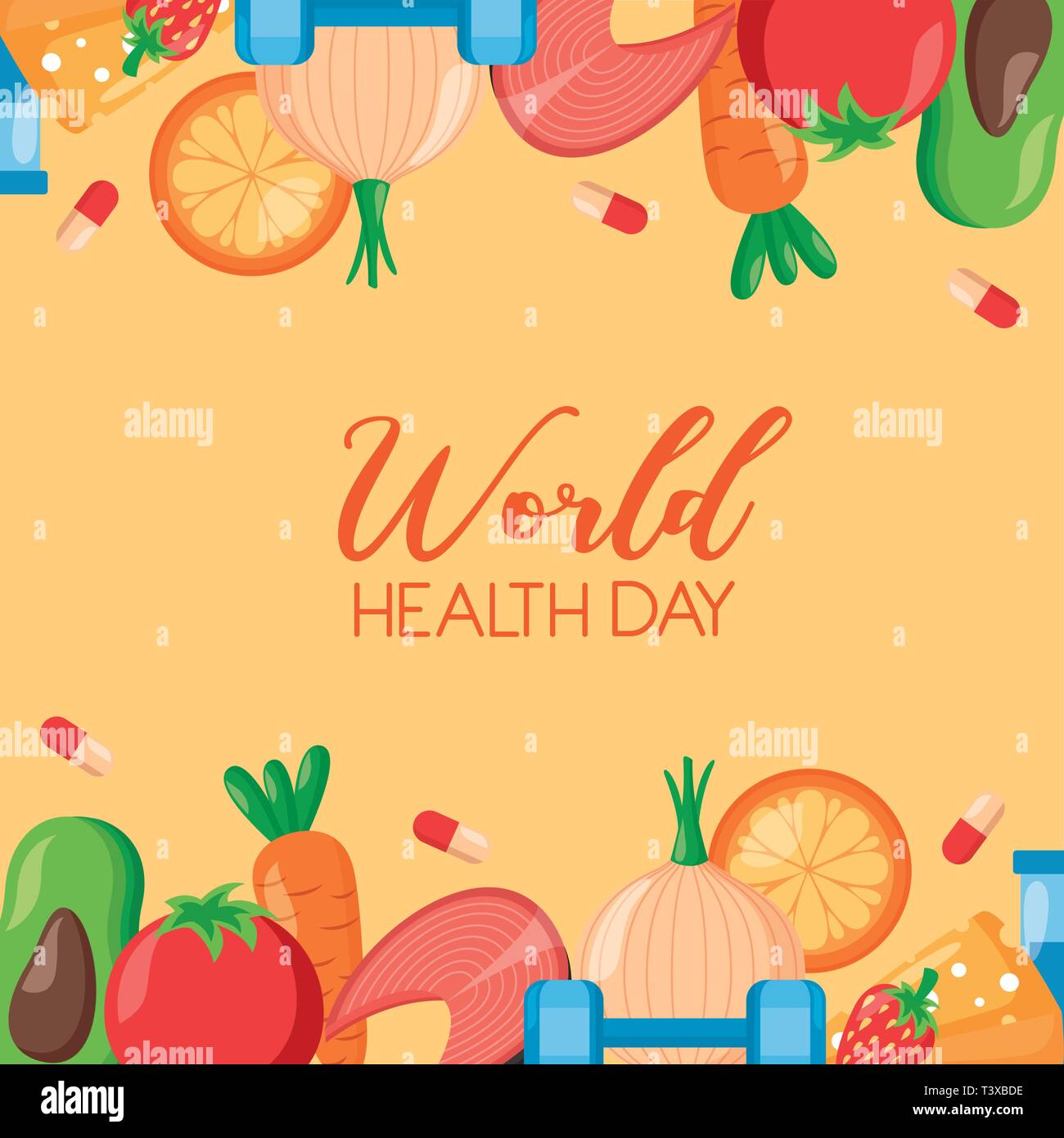 world health day Stock Vector Image & Art - Alamy