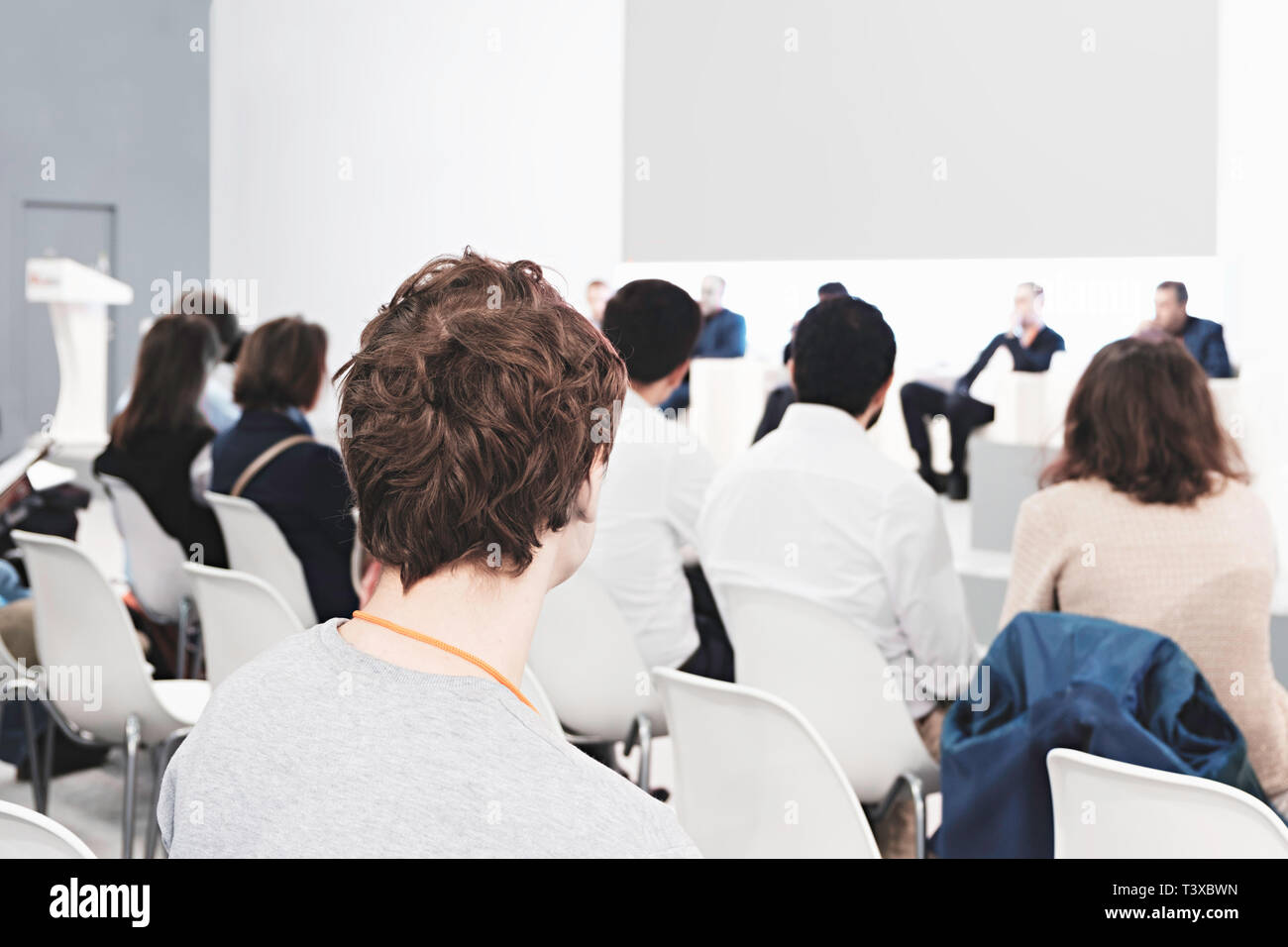 Conference horizontal hi-res stock photography and images - Alamy