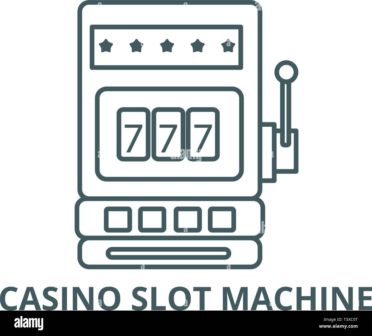 Slot Machine Symbols Vector