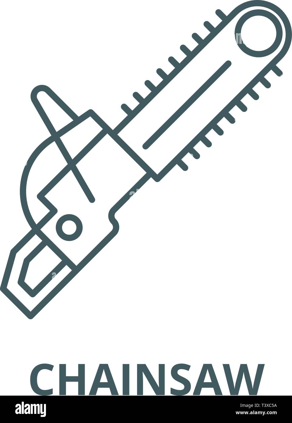 Chainsaw Outline