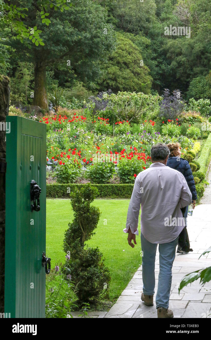 Walled garden glenveagh national park hi-res stock photography and ...