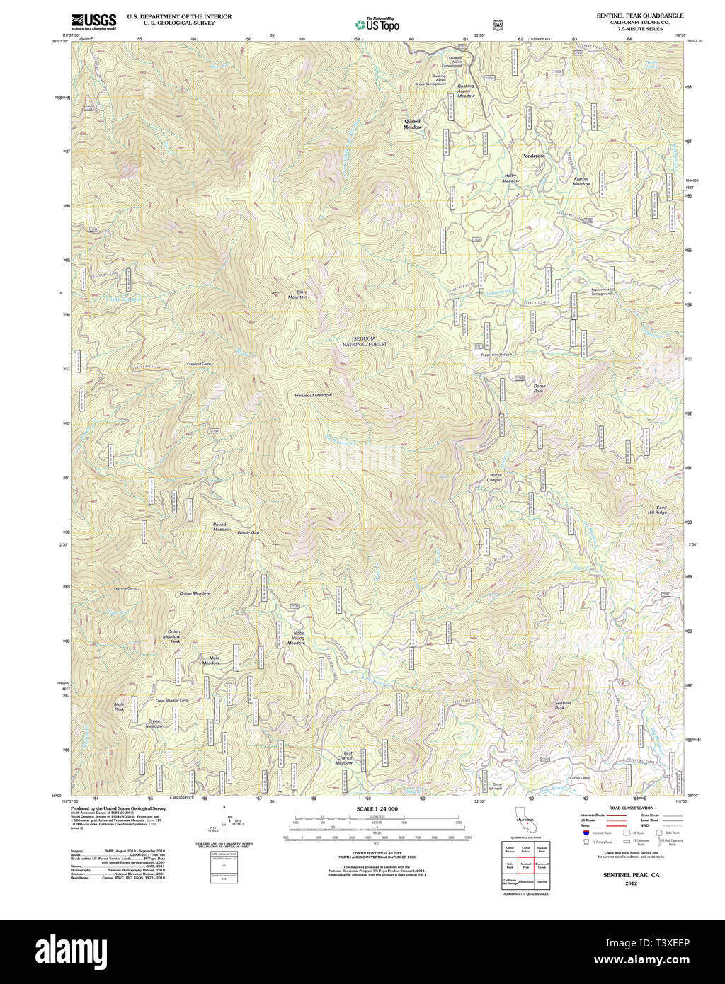 Sentinel map hi-res stock photography and images - Alamy
