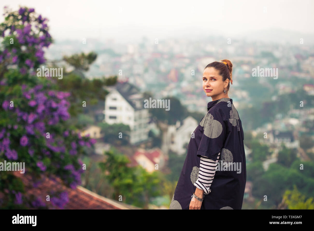 Dalat city view point hi-res stock photography and images - Alamy