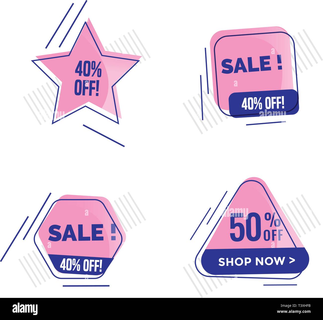 Promo vectors hi-res stock photography and images - Alamy