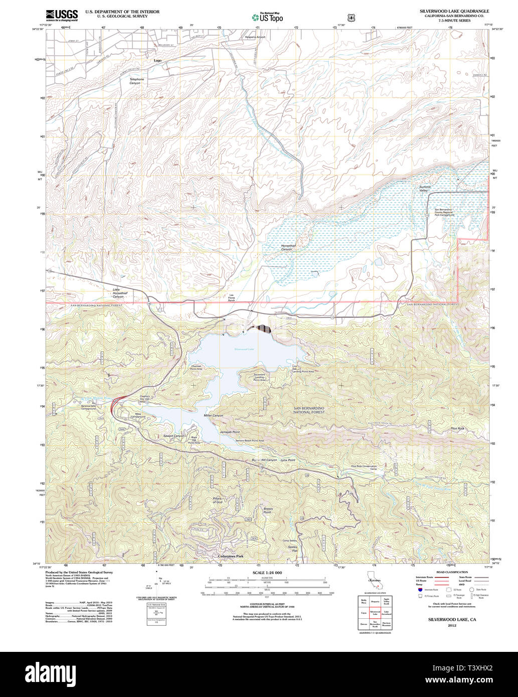 Silverwood lake hi-res stock photography and images - Alamy