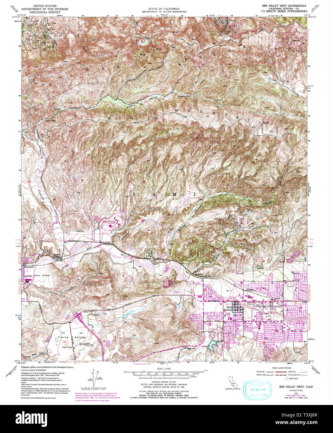 Simi valley west hi-res stock photography and images - Alamy