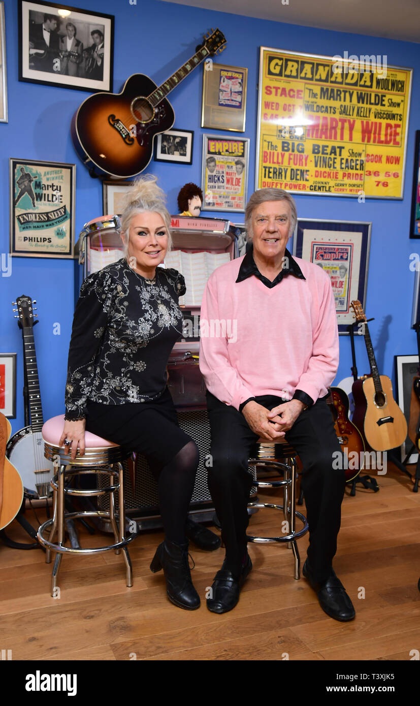 Embargoed to 0001 Friday April 12 Kim Wilde joins her father Marty ...