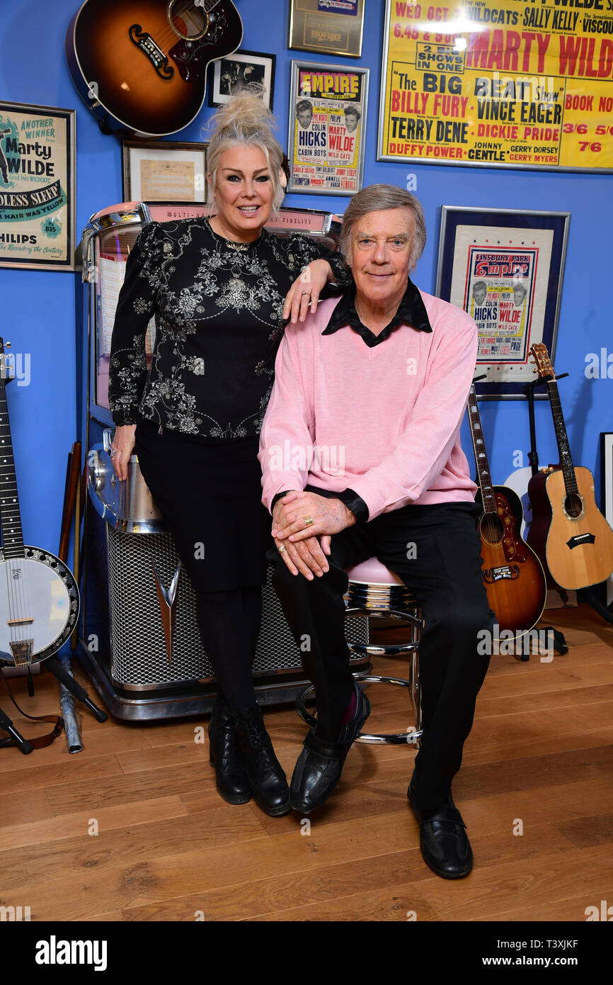 Embargoed to 0001 Friday April 12 Kim Wilde joins her father Marty ...