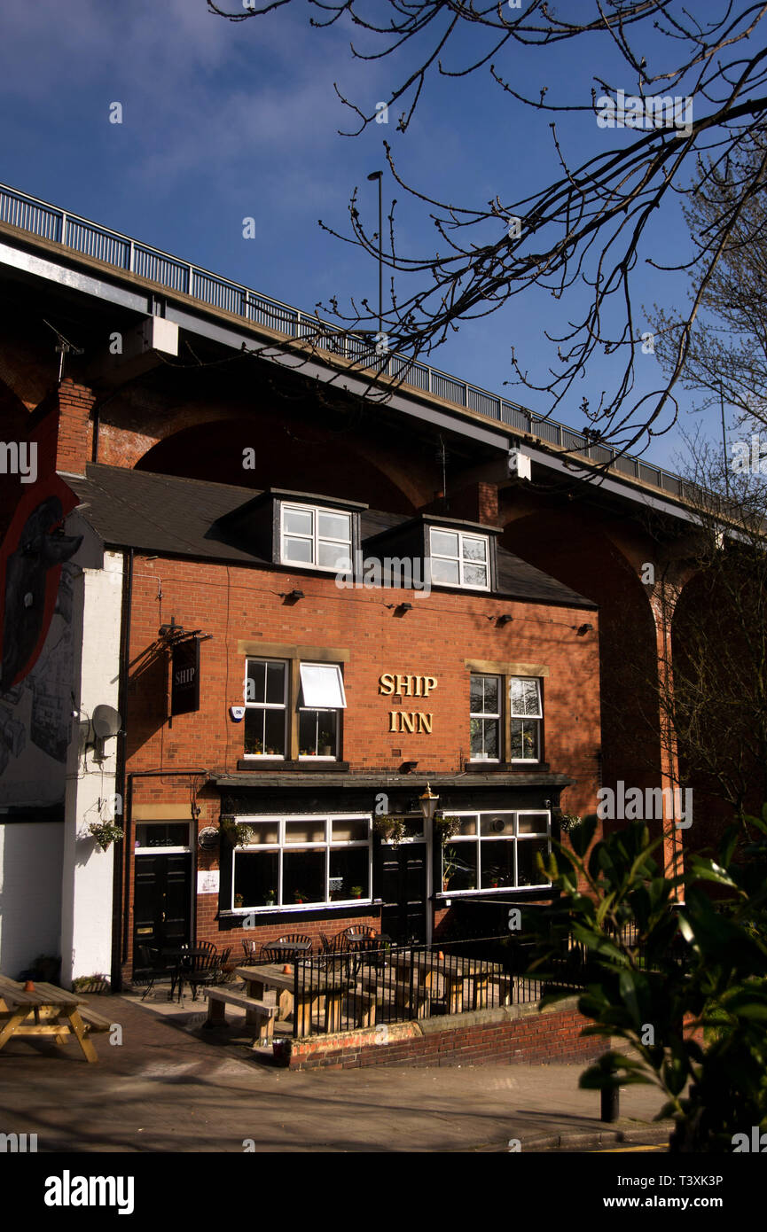 The Ship Inn public house,Ouseburn Valley, Newcastle-upon-Tyne Stock ...