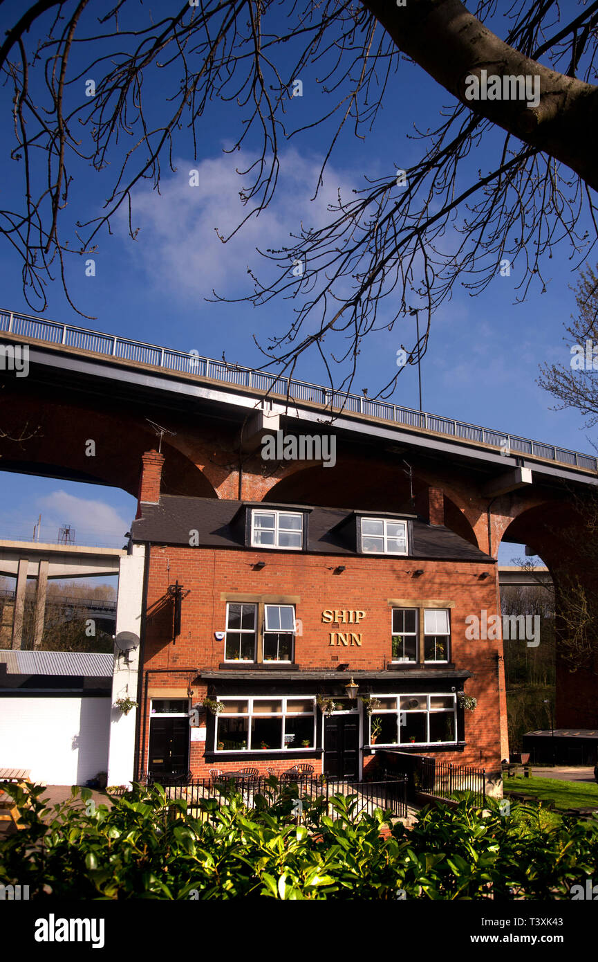 The Ship Inn public house,Ouseburn Valley, Newcastle-upon-Tyne Stock ...
