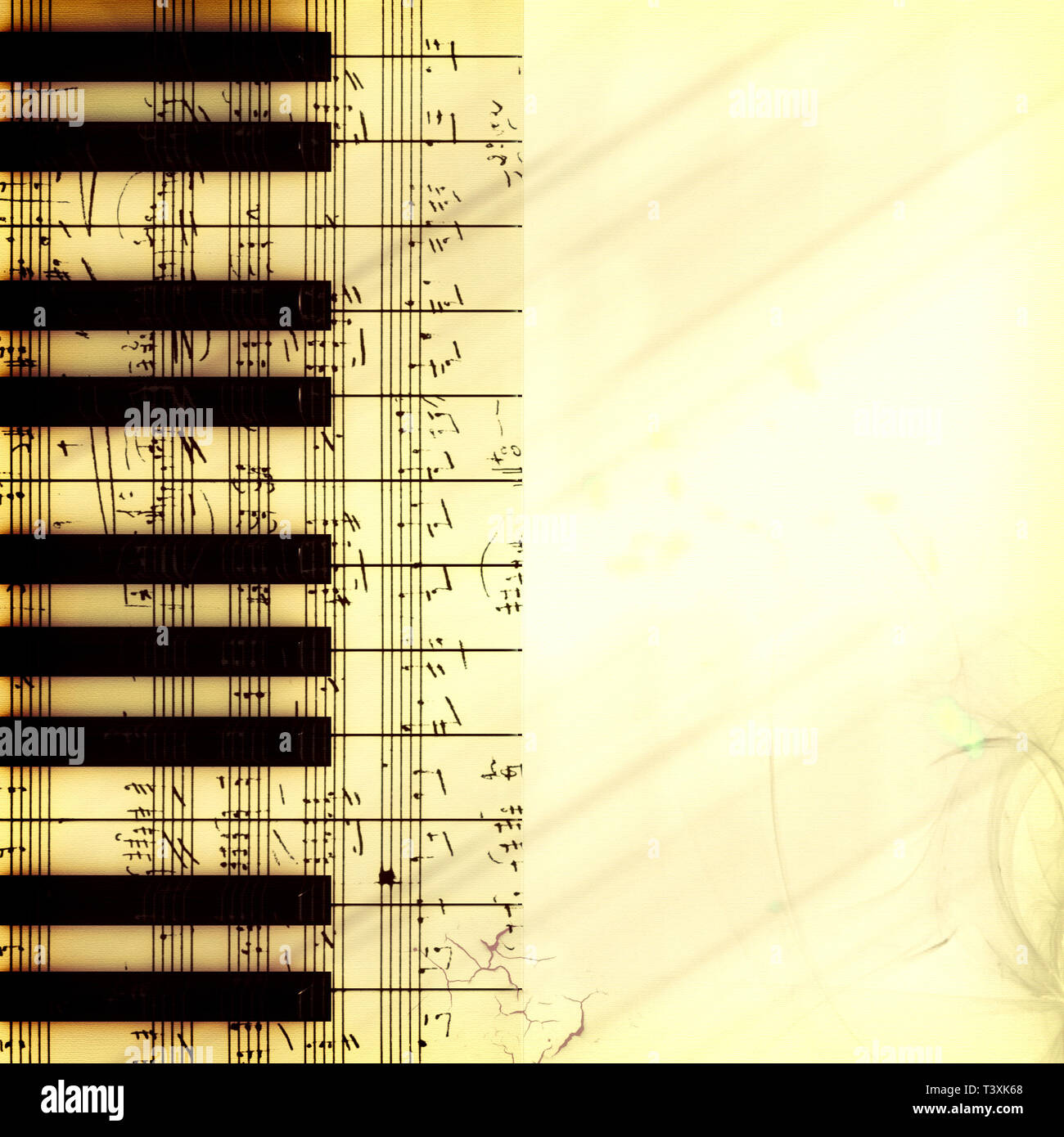 Piano paper hi-res stock photography and images - Alamy