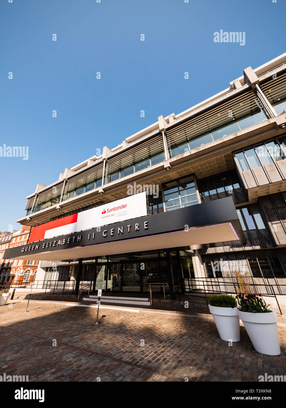 Queen Elizabeth II Centre, Westminster, London, England, UK, GB Stock ...