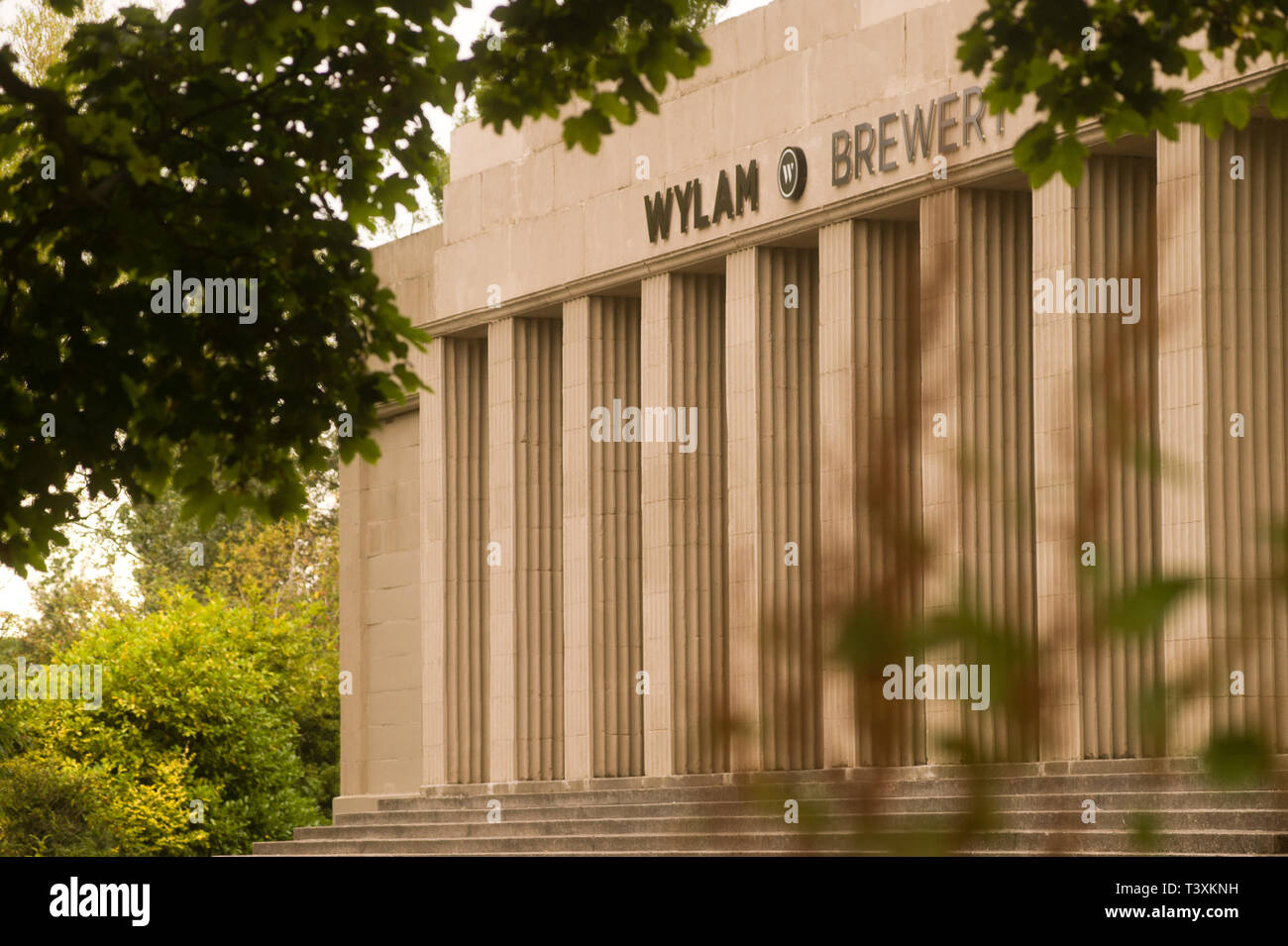 Wylam Brewery building in the Exhibition Park, Newcastle-upon-Tyne ...