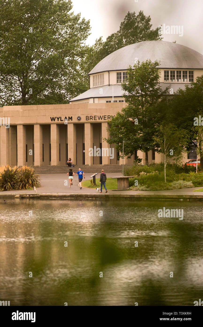 Wylam Brewery building in the Exhibition Park, Newcastle-upon-Tyne ...