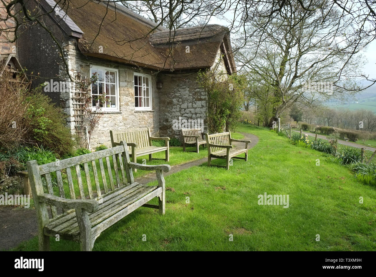 The Pales Quaker Meeting House, Radnorshire, Wales Stock Photo - Alamy