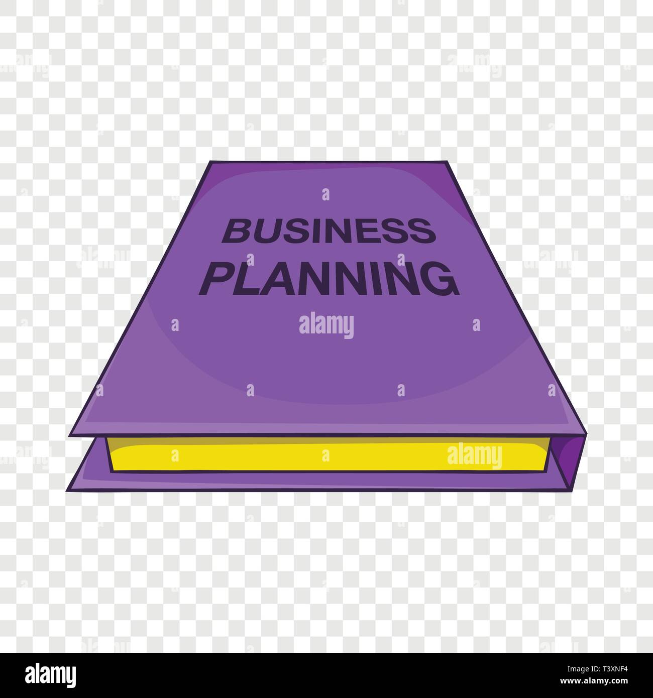 Business plan notebook icon, cartoon style Stock Vector Image & Art - Alamy
