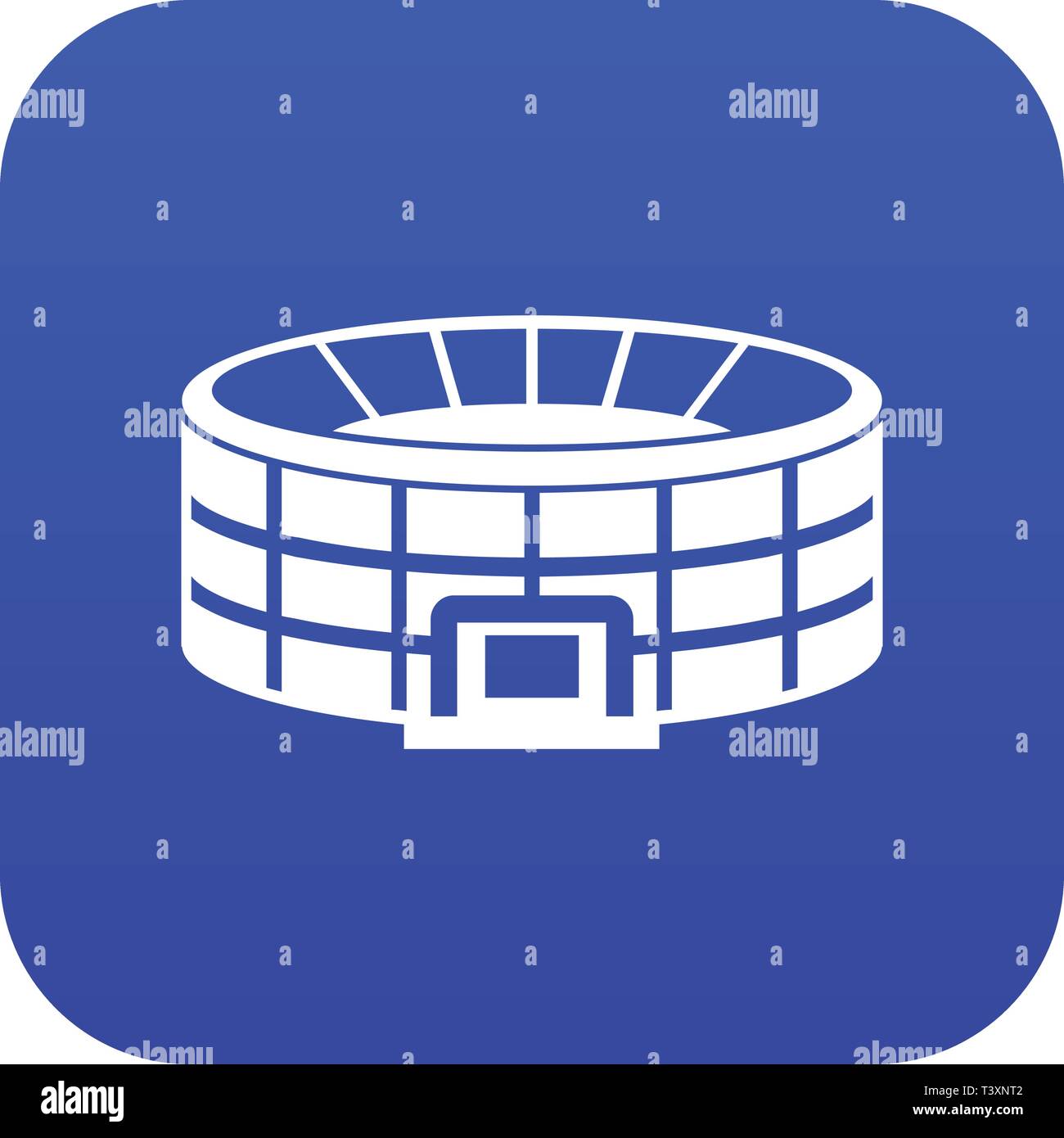 Stadium icon digital blue Stock Vector Image & Art - Alamy