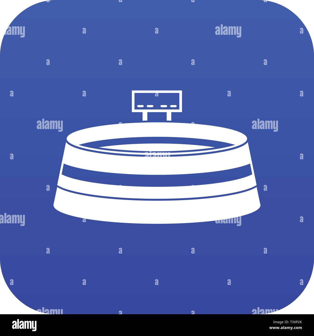 Stadium icon digital blue Stock Vector Image & Art - Alamy
