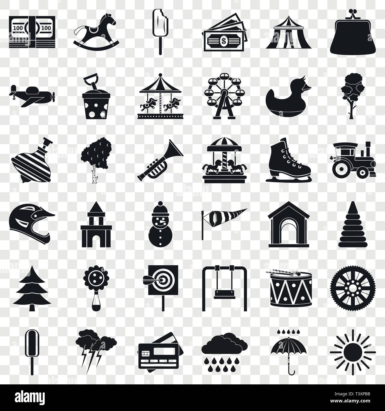 Whirligig park Stock Vector Images - Alamy