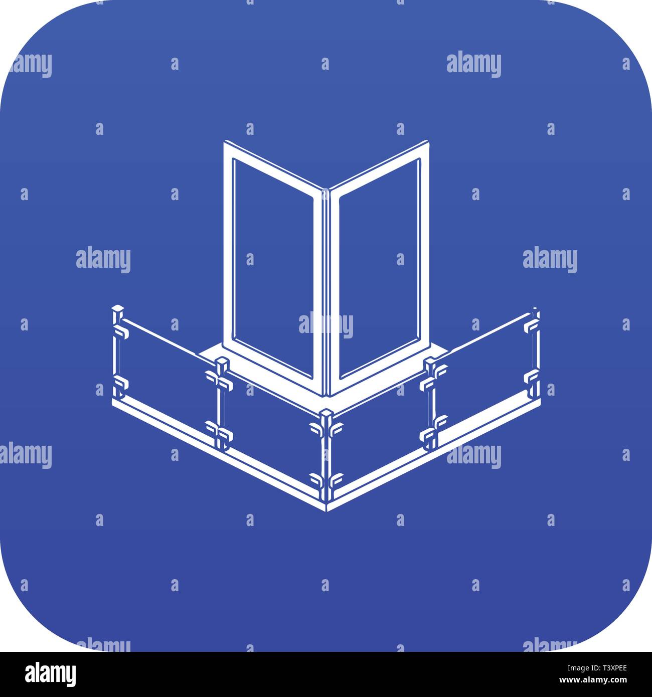Closed Balcony Stock Vector Images Alamy