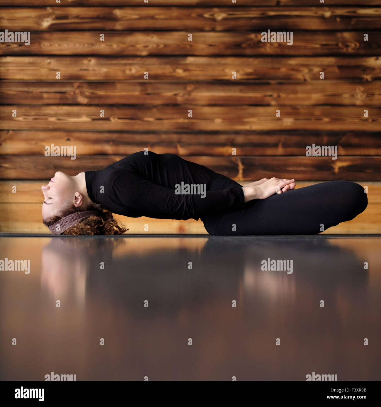 Matsyasana hi-res stock photography and images - Alamy
