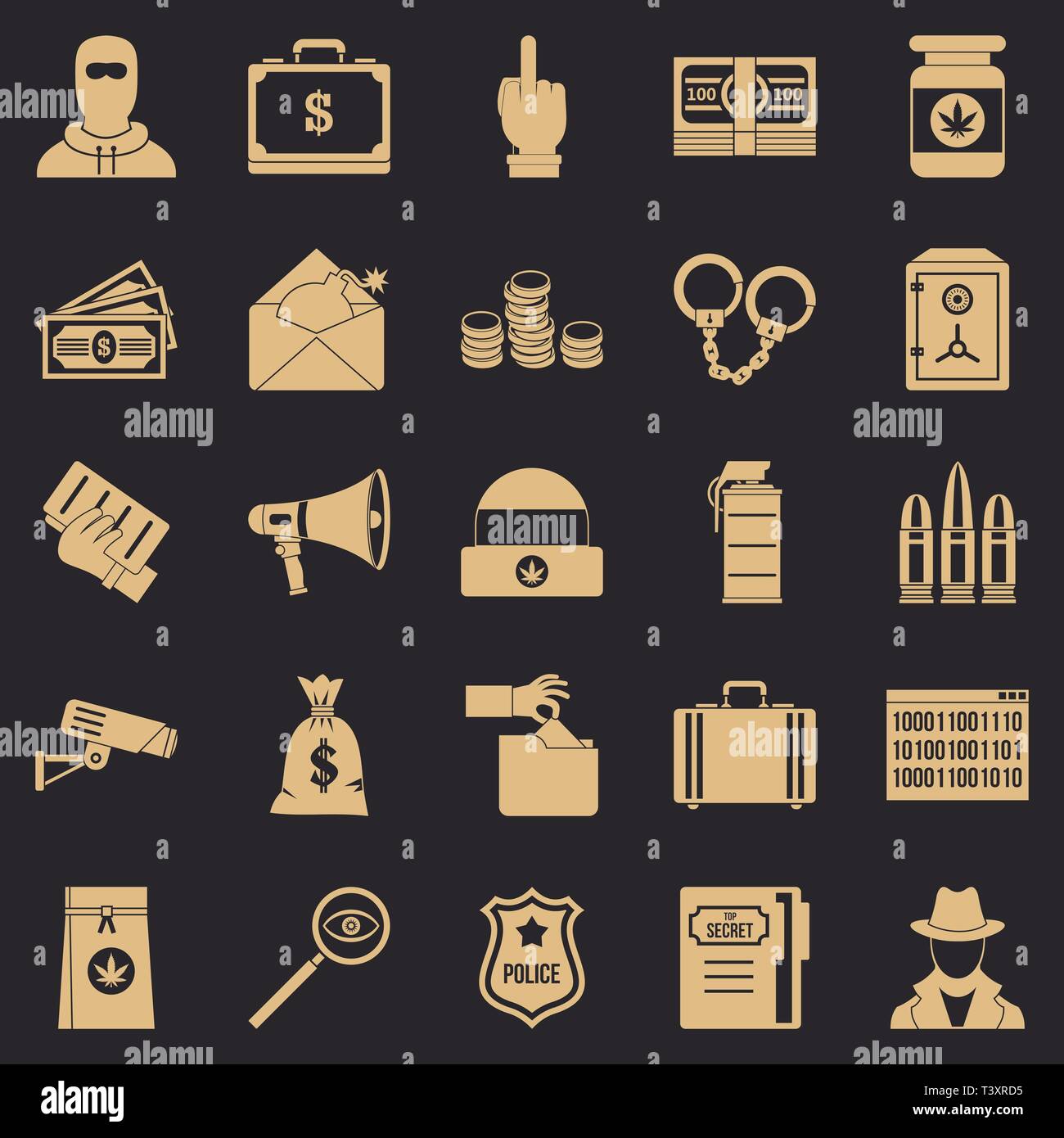 Cyber pistol Stock Vector Images - Alamy