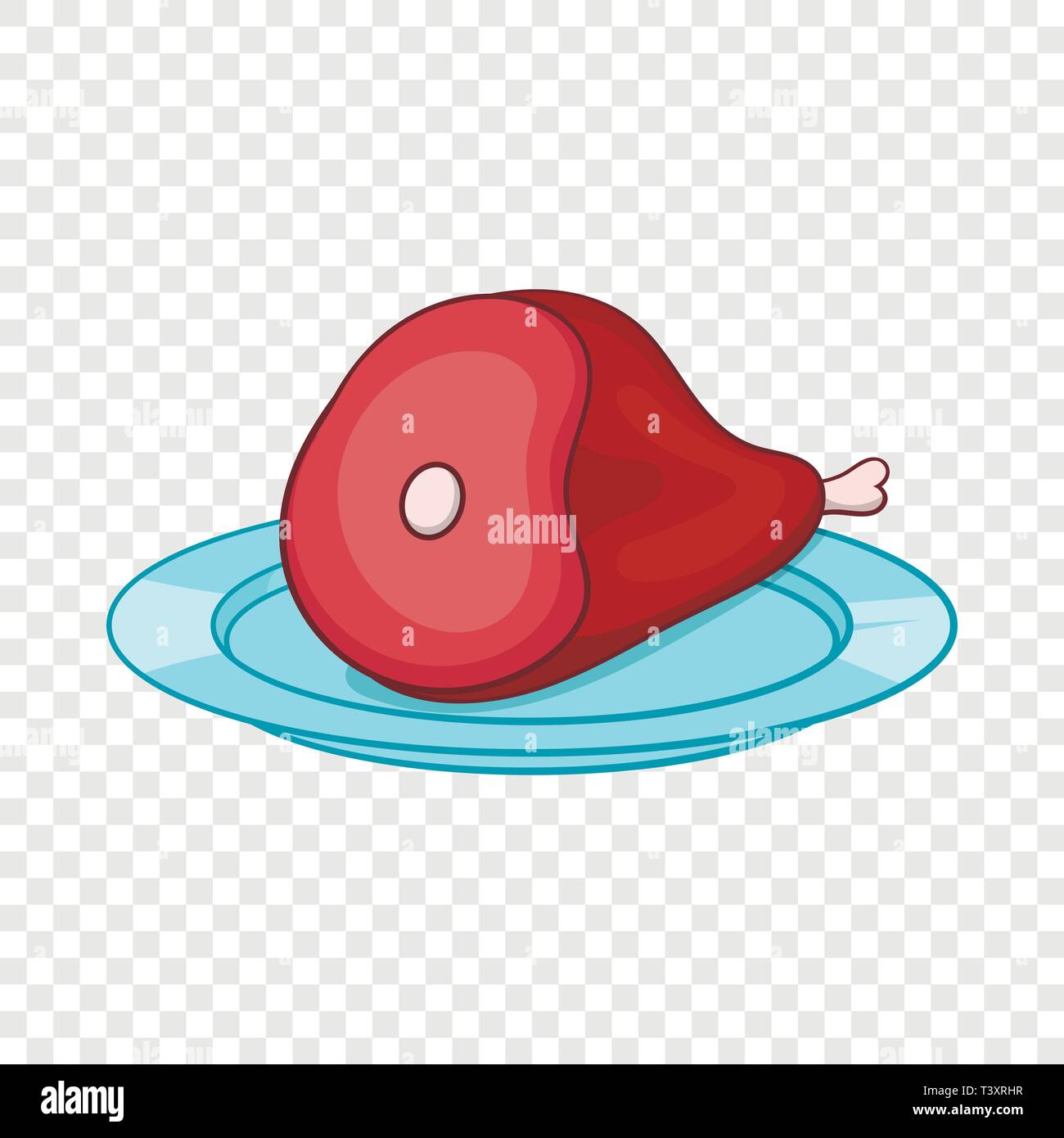 Ham or gammon icon, cartoon style Stock Vector Image & Art - Alamy