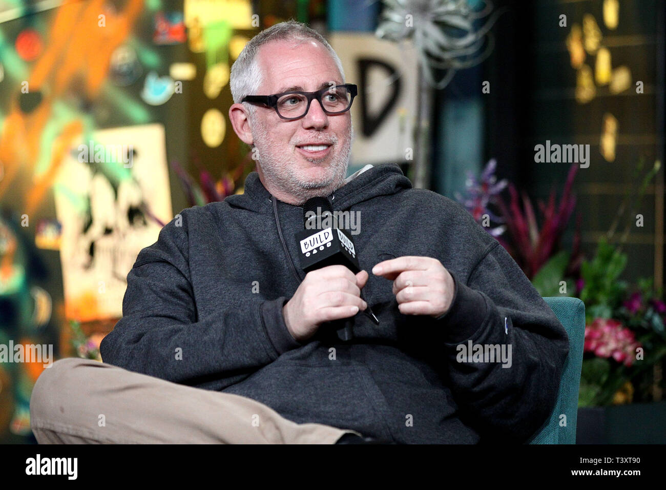 New York, USA. 11 Apr, 2019. Brian Koppelman at BUILD Series ...