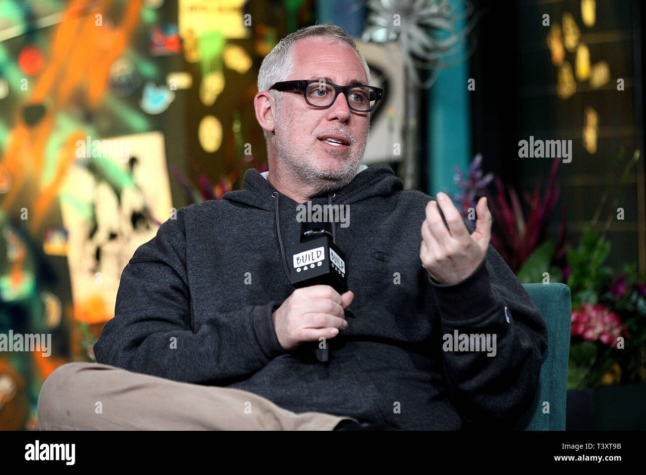 New York, USA. 11 Apr, 2019. Brian Koppelman at BUILD Series ...