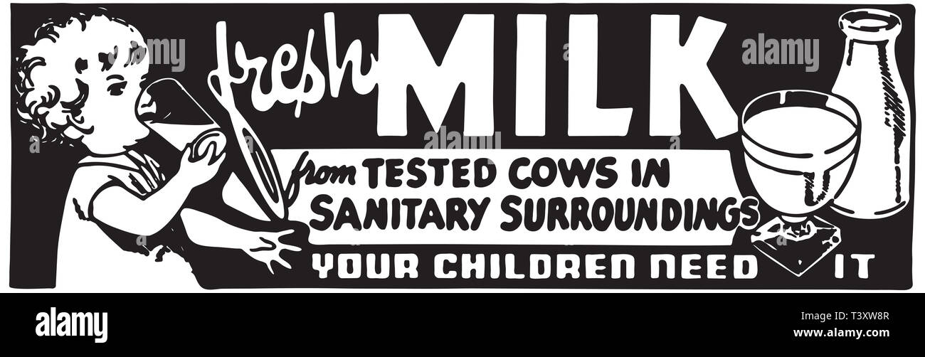 Milk advertising hi-res stock photography and images - Alamy