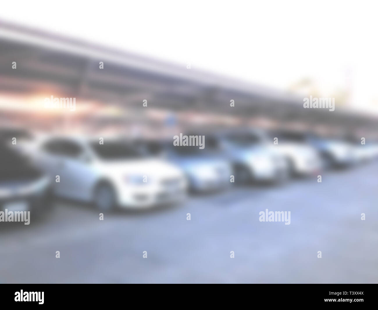 Cars top view blur hi-res stock photography and images - Alamy