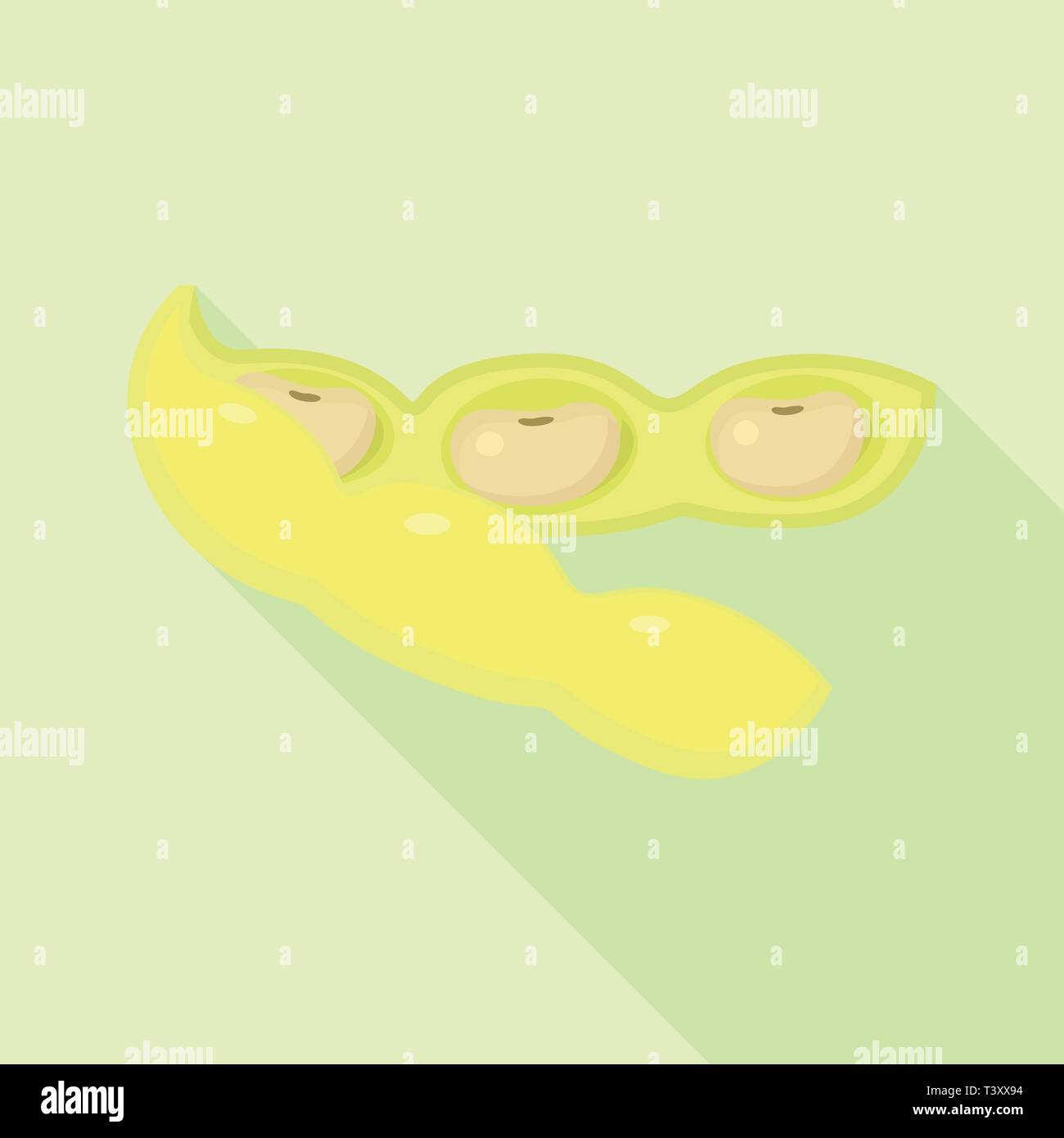 Soybean field Stock Vector Images - Alamy