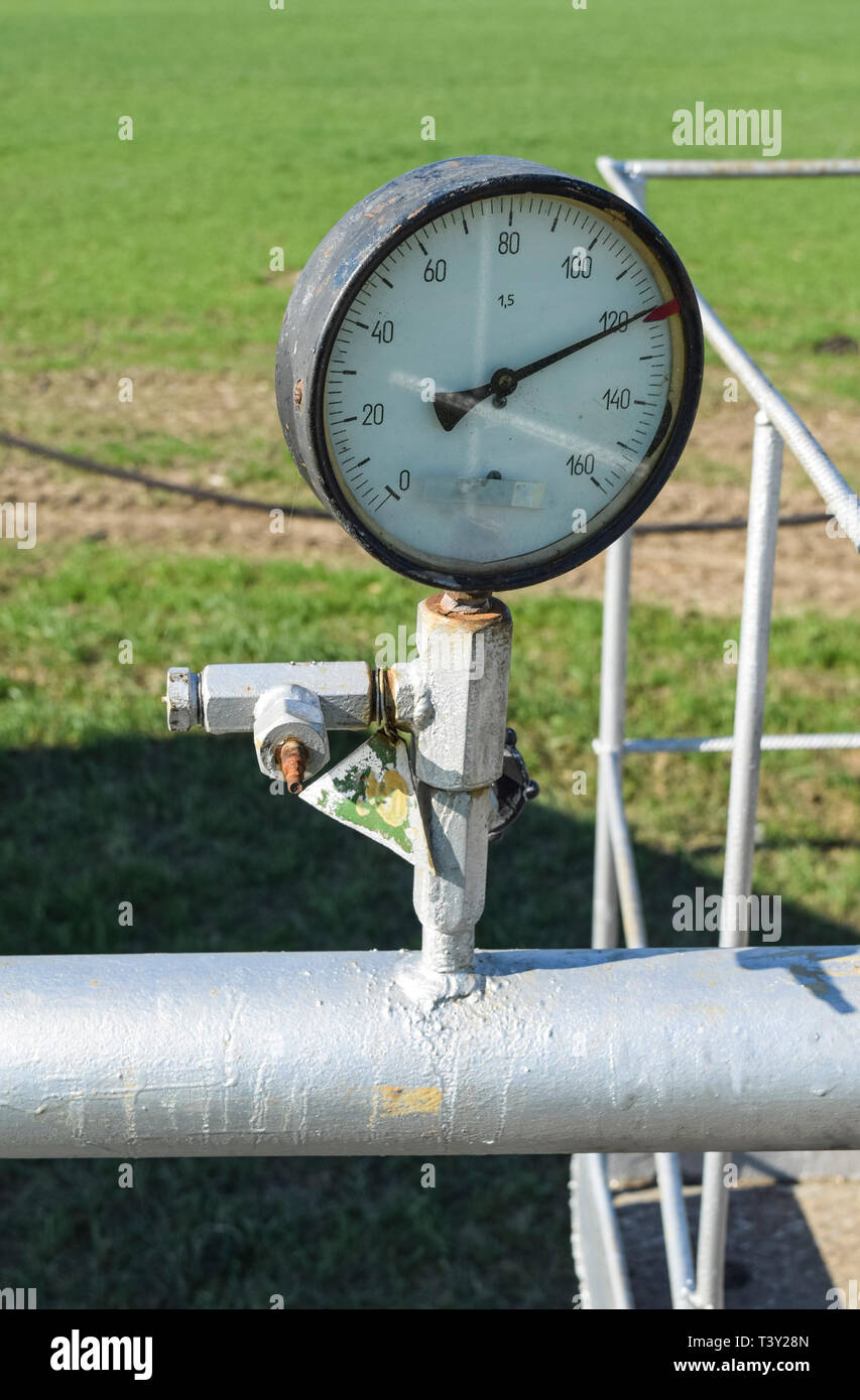 The manometer is the device for measurement of pressure Stock Photo - Alamy