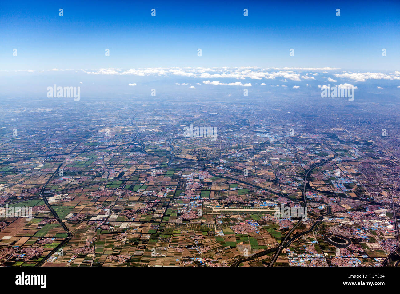 Beijing from above aerial shot High Resolution Stock Photography and ...