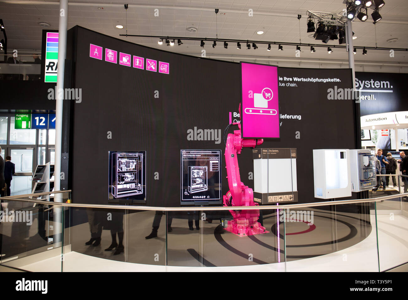 impressions of the different integrated automation, motion and drives ...