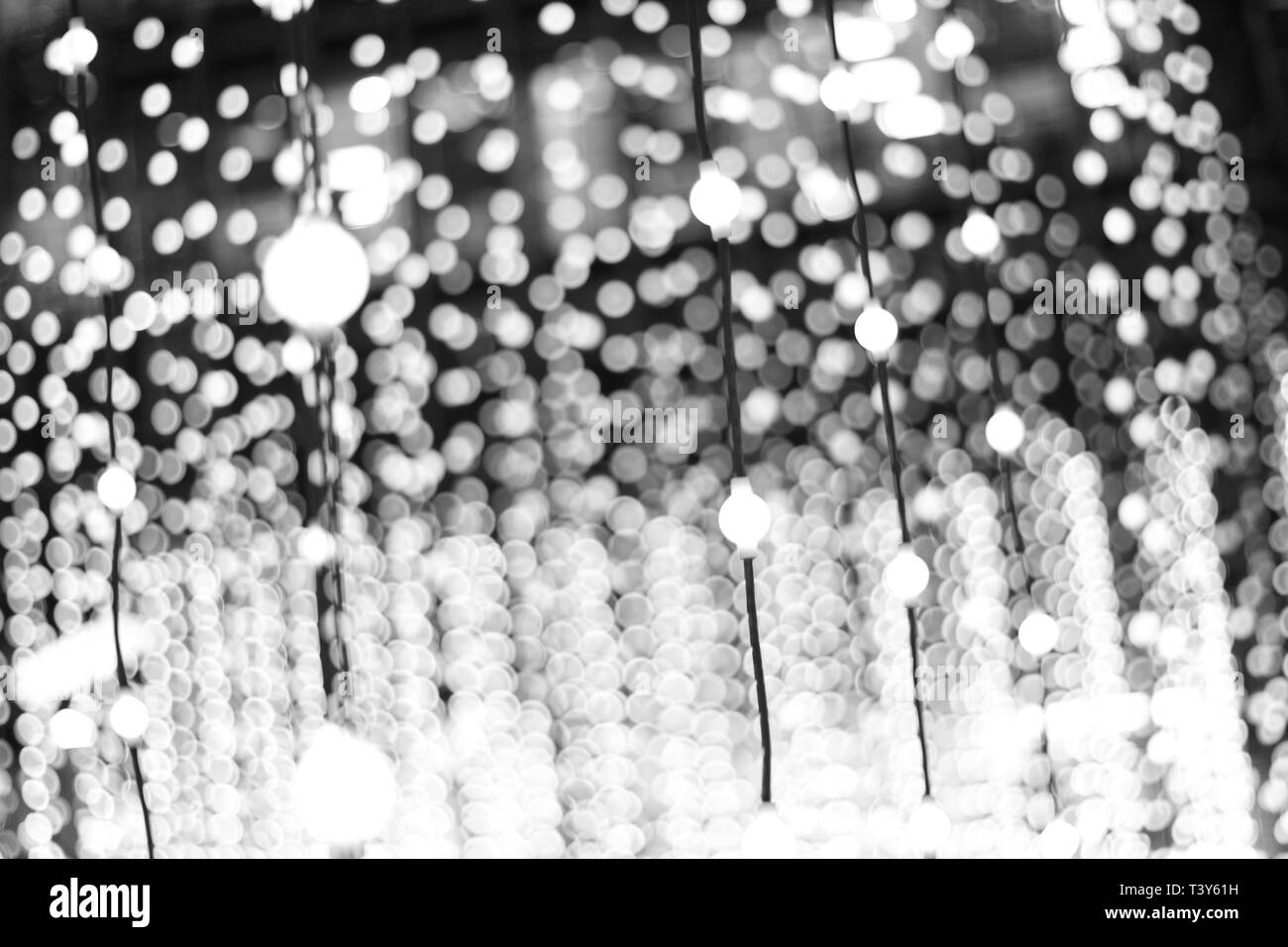 Round lights at a light show Stock Photo - Alamy