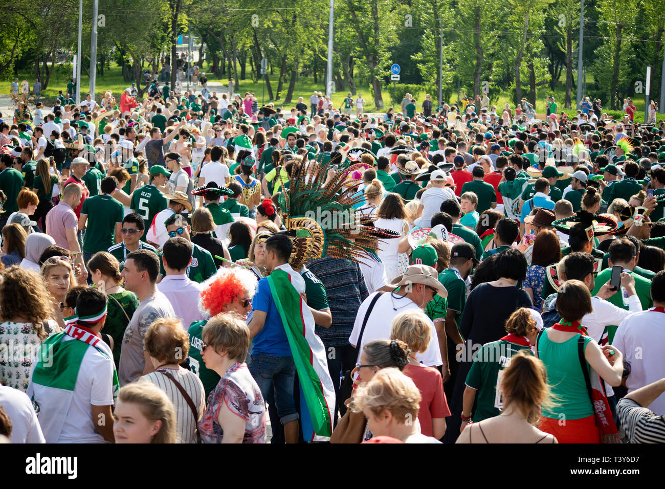 Mexico football stadium hi-res stock photography and images - Alamy
