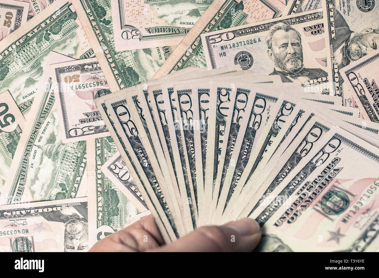 50 us dollars bill hi-res stock photography and images - Alamy