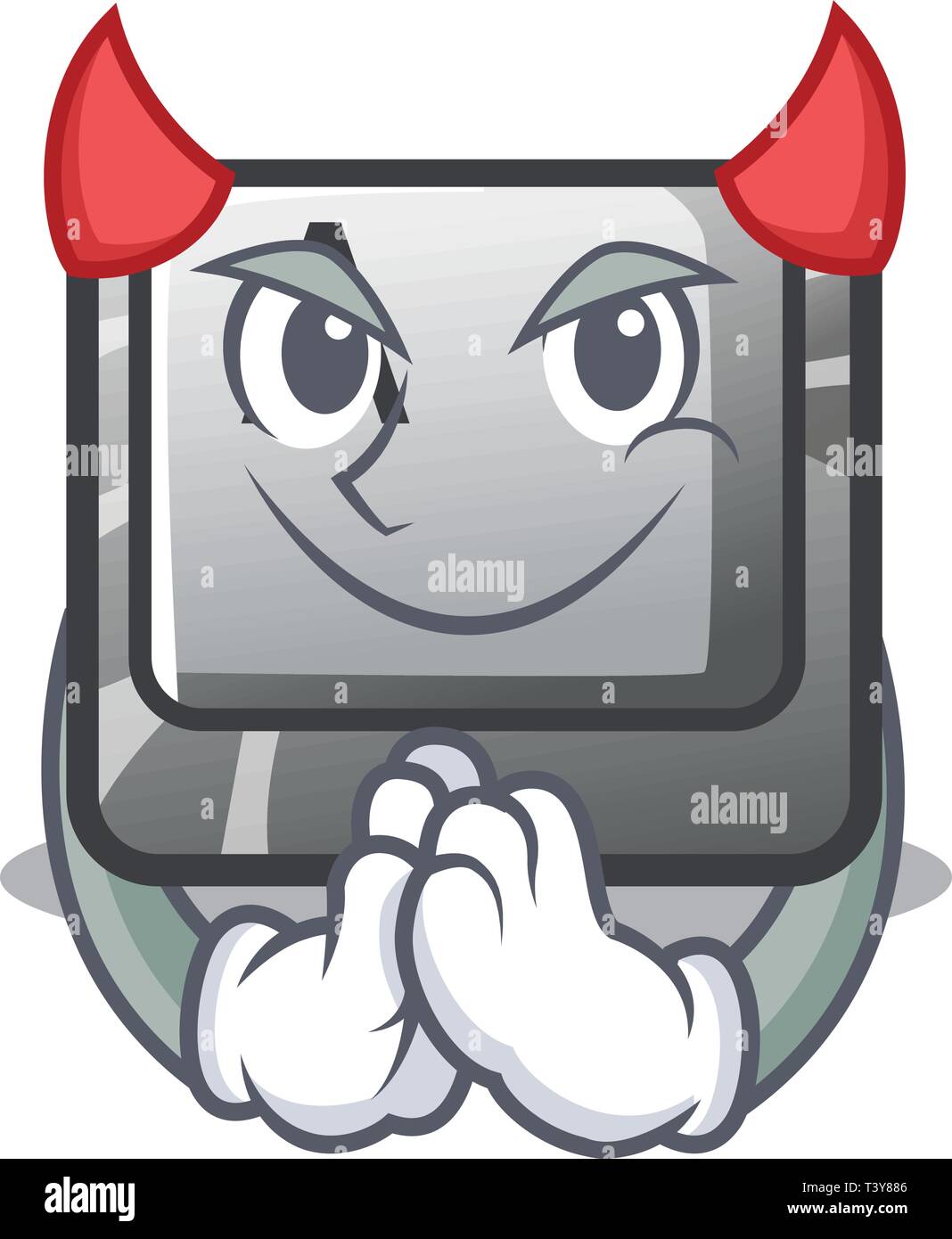 Devil enter Stock Vector Images - Alamy