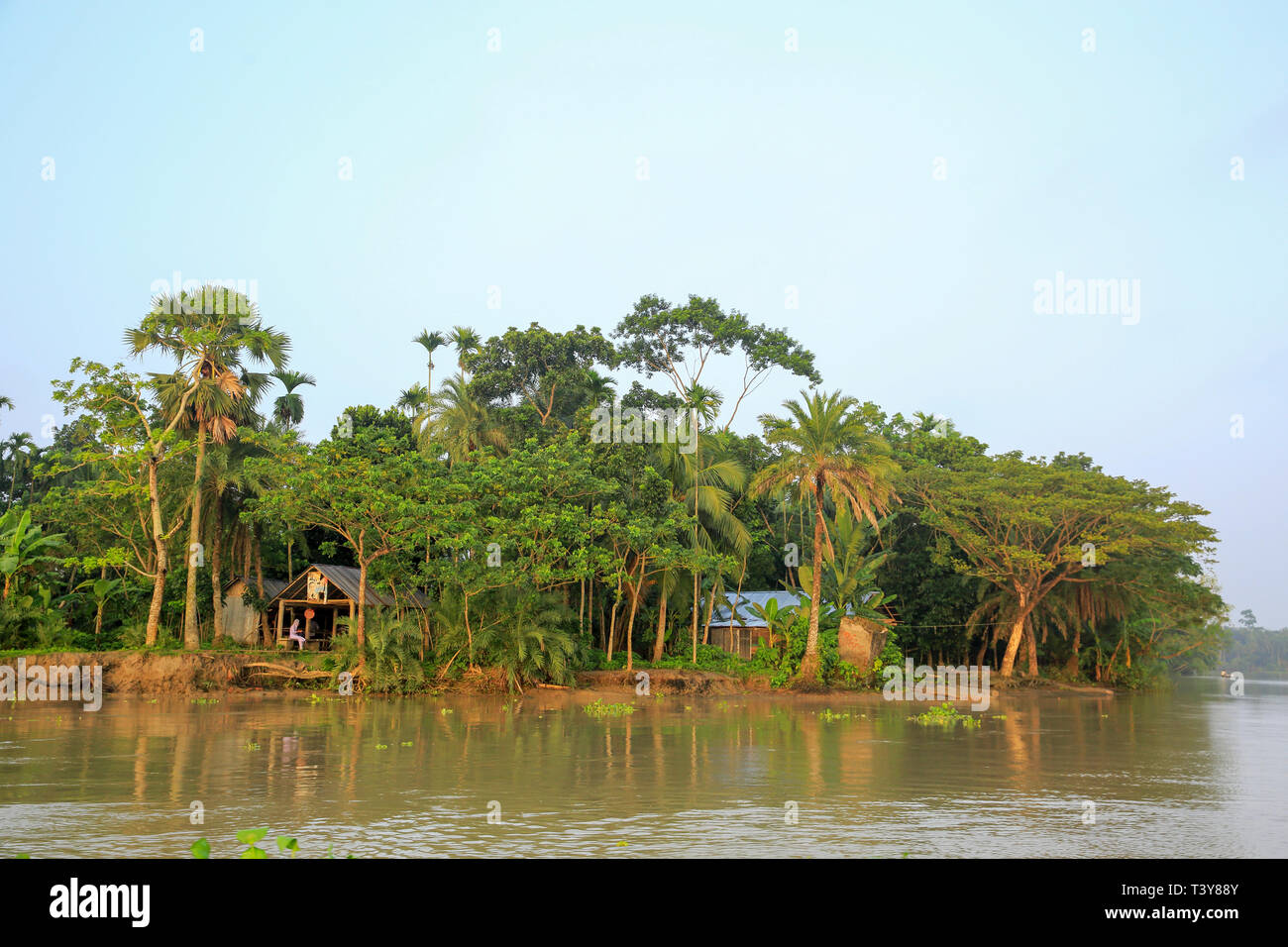 Life around the Sondha River. Pirojpur, Bangladesh Stock Photo - Alamy