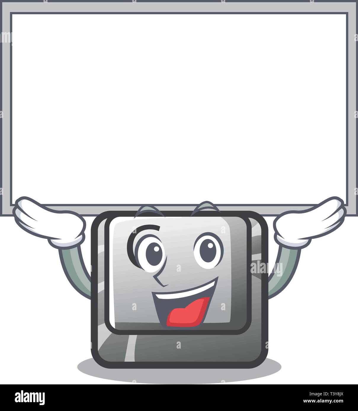 Up board button C on a keyboard character Stock Vector Image & Art - Alamy