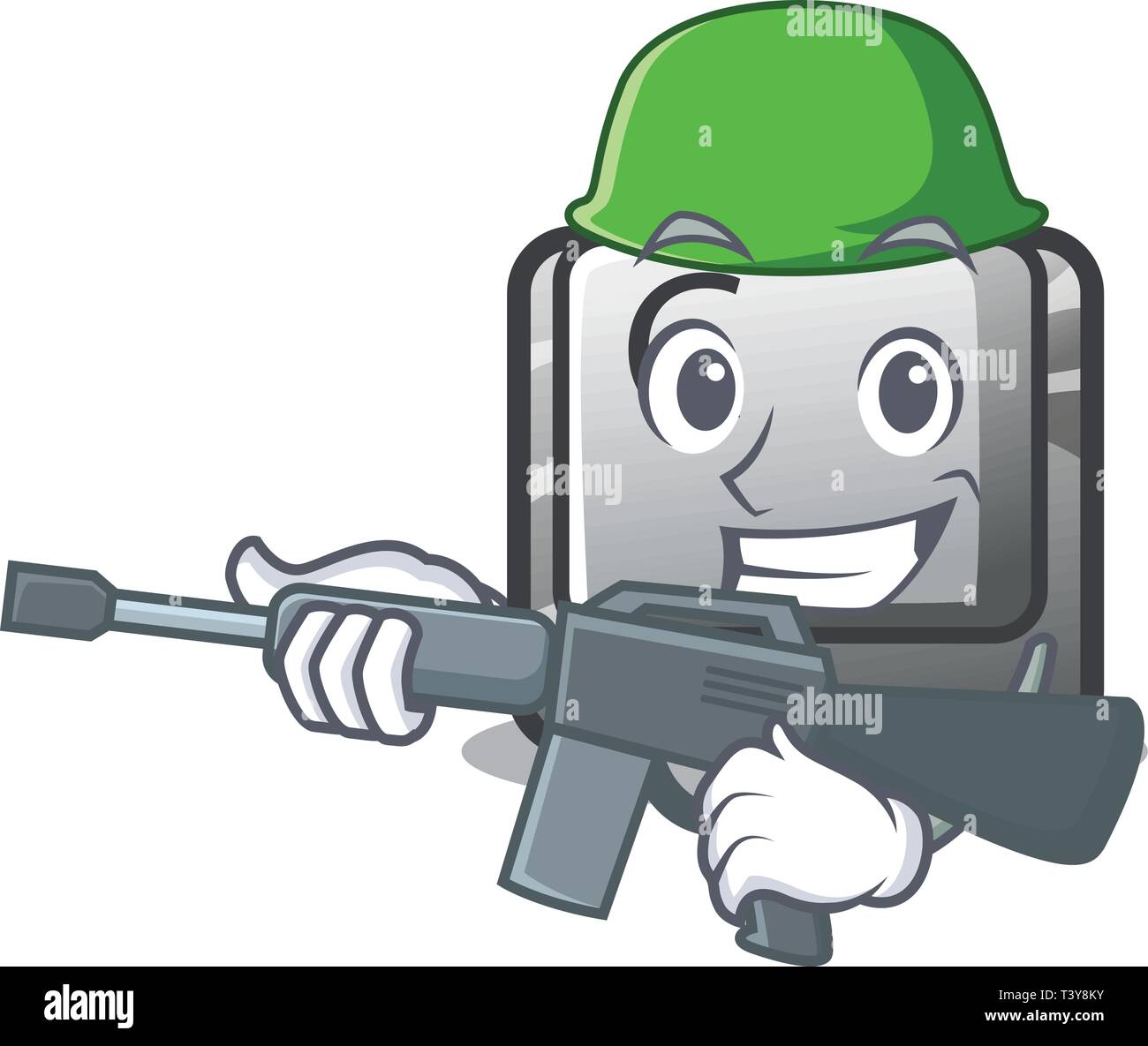 Army button C on a keyboard character Stock Vector Image & Art - Alamy