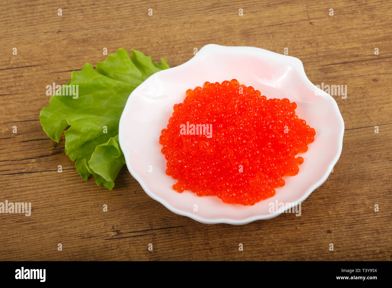 Red caviar in the bowl Stock Photo - Alamy