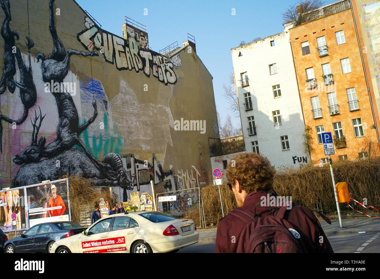 Street view, Kreuzberg district, Berlin, Germany Stock Photo - Alamy