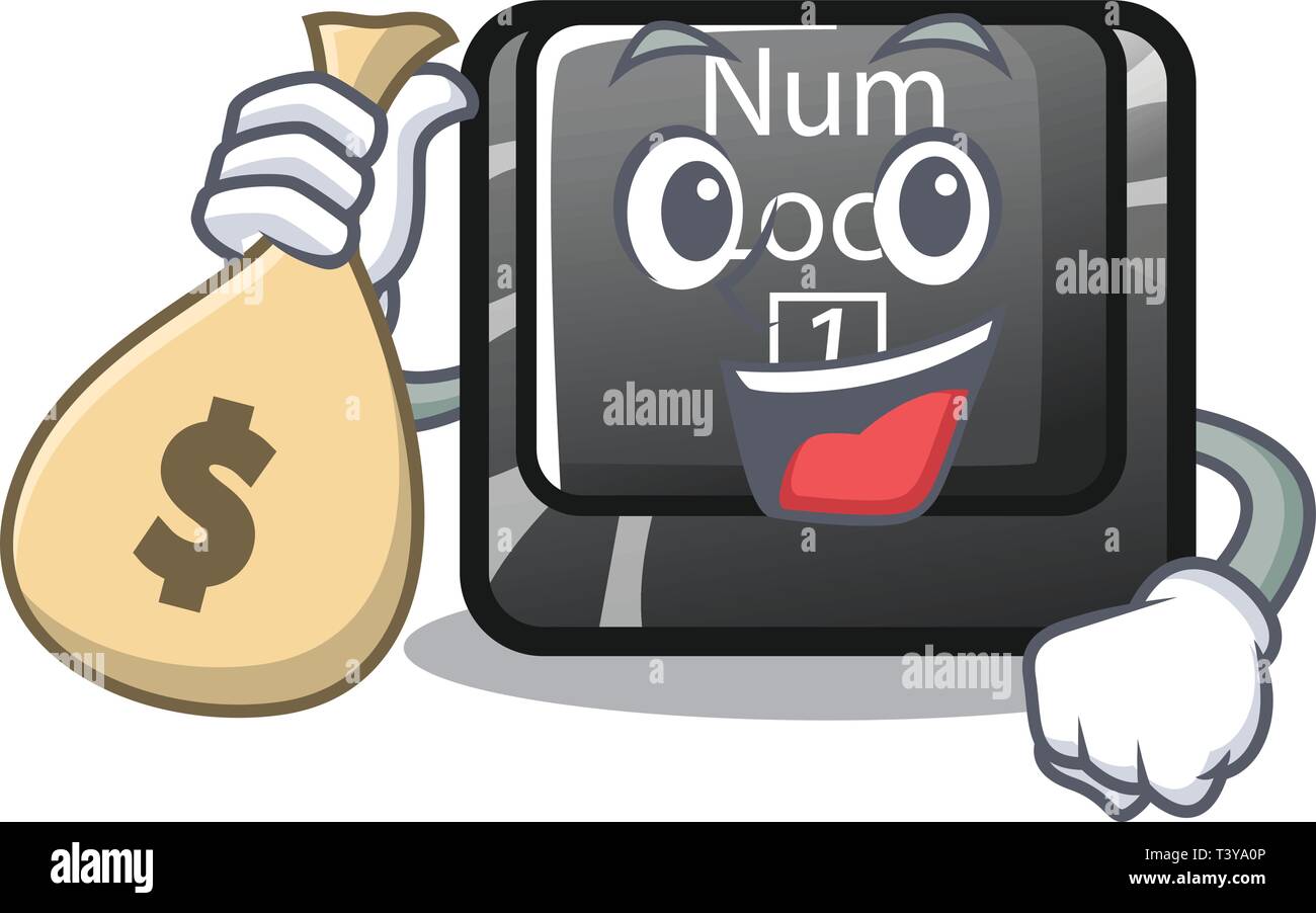 Cartoon character dollar lock hi-res stock photography and images - Alamy
