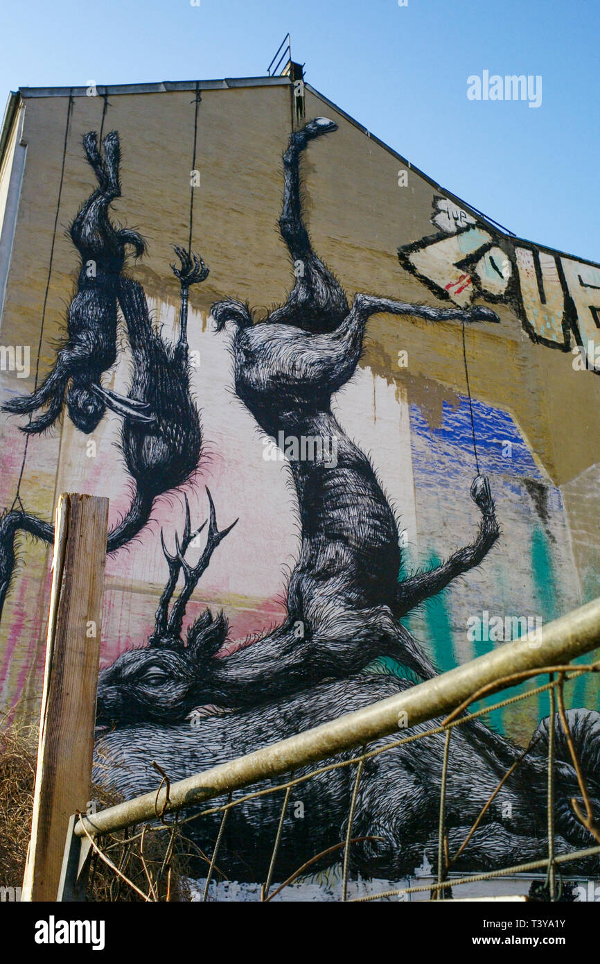 Street view, Kreuzberg district, Berlin, Germany Stock Photo - Alamy