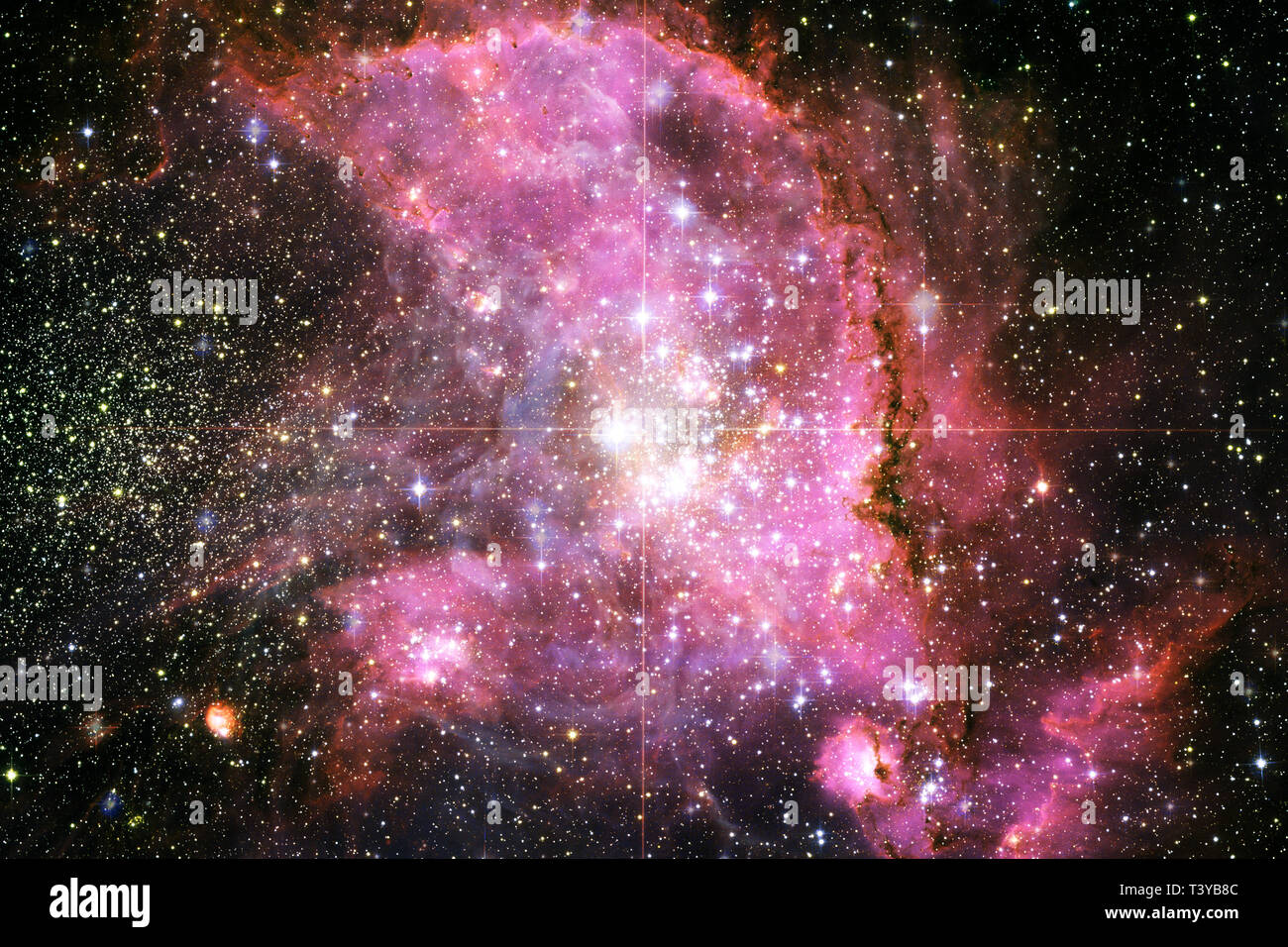Beautiful galaxy somewhere in outer space. Elements of this image ...