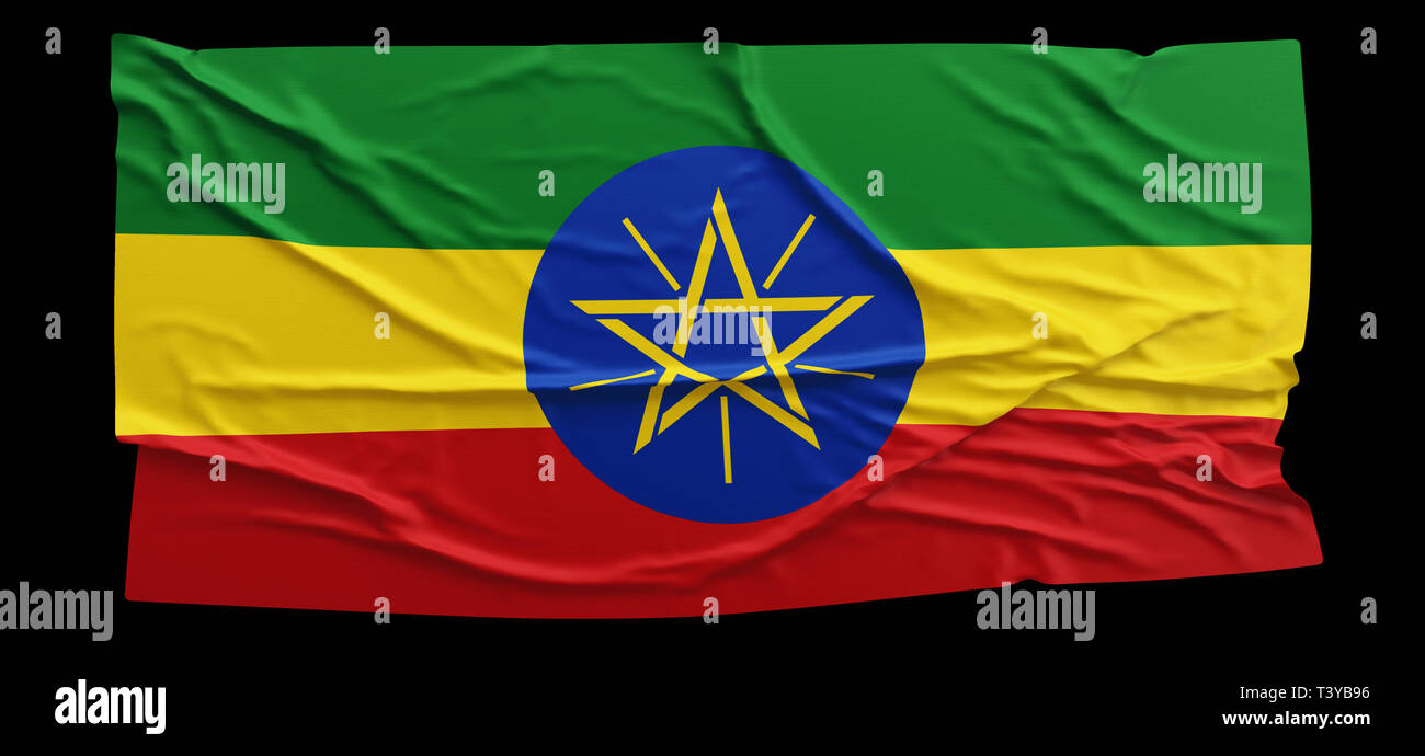 Abyssinia flag hi-res stock photography and images - Alamy