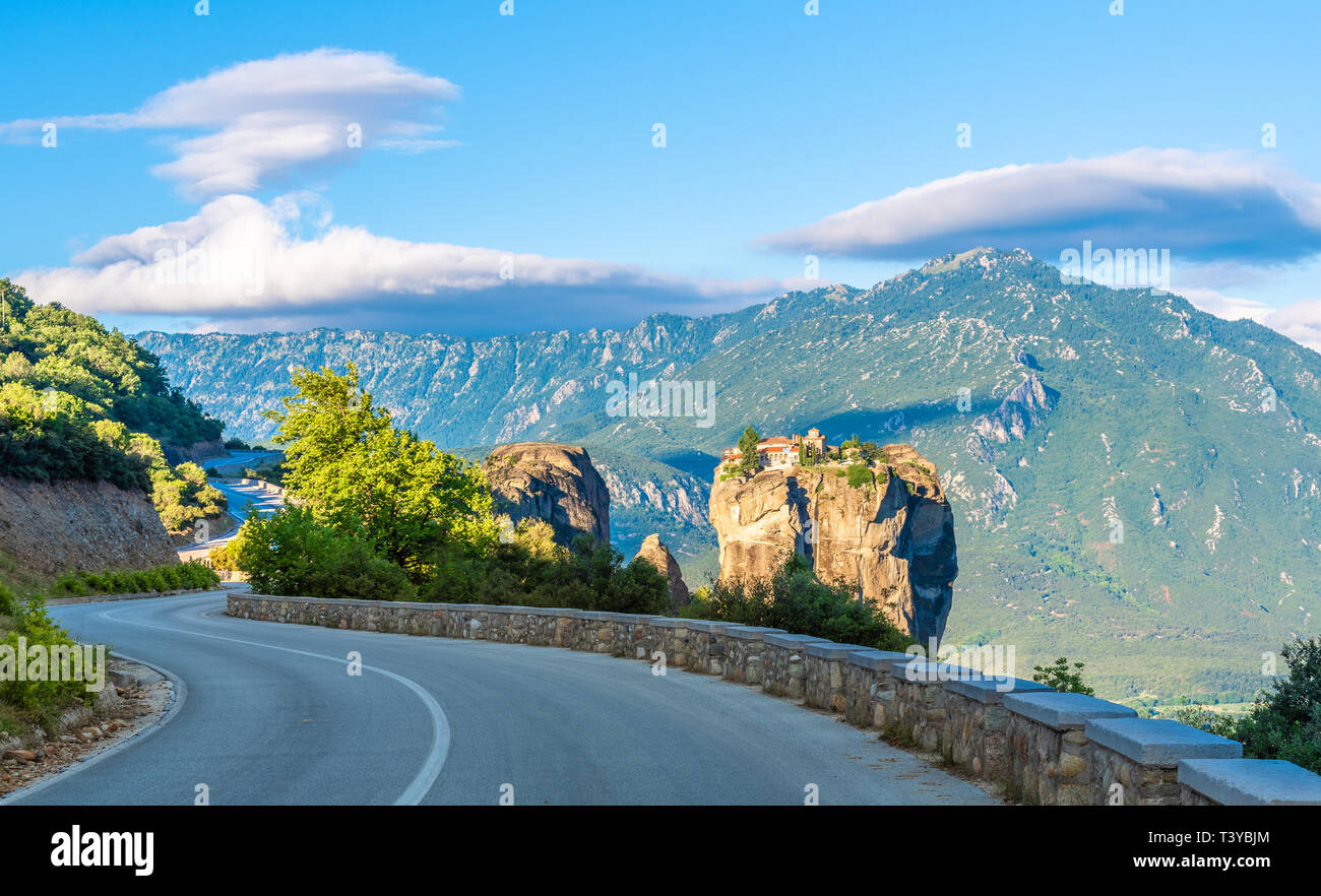 Thessaly road hi-res stock photography and images - Alamy
