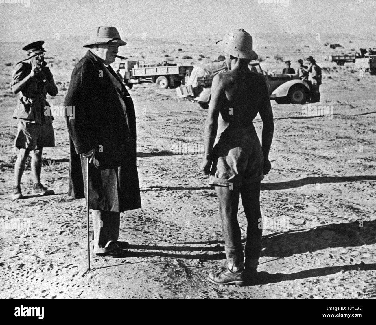 Desert commander Black and White Stock Photos & Images - Alamy